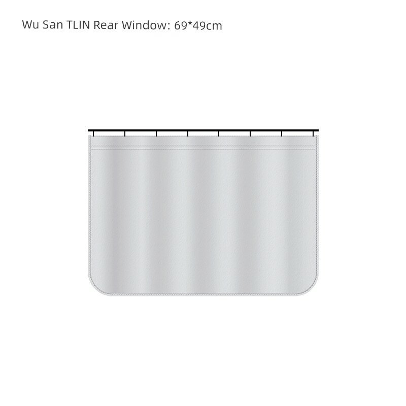 Солнцезащитная шторка для автомобиля со встроенной направляющей, специальная шторка для защиты от солнца и