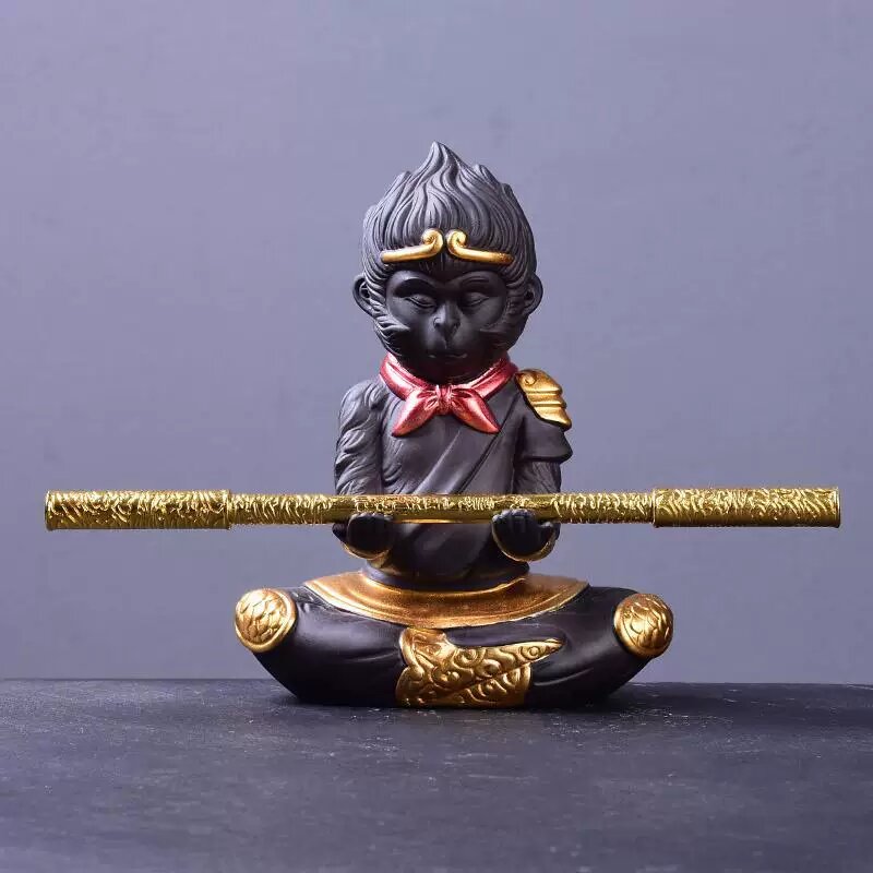 Аквариум, ландшафтный дизайн, украшения «Король обезьян», чай Укун, домашнее животное, аквариум, рокарий, бонсай,