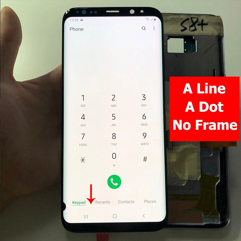 Дисплей Samsung S8+ G955/G955F, цвет: S8P Dot Line