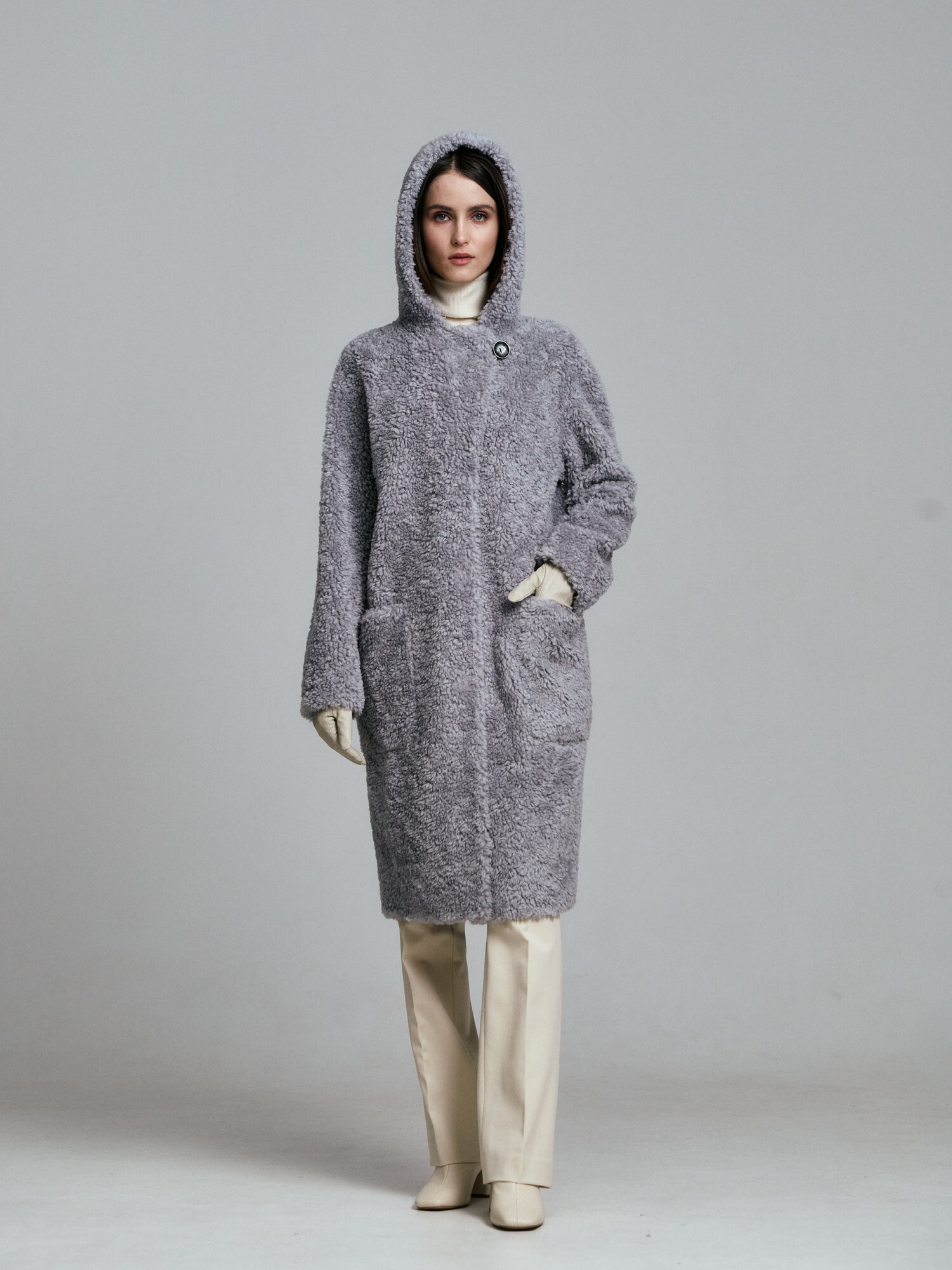 Шуба чебурашка