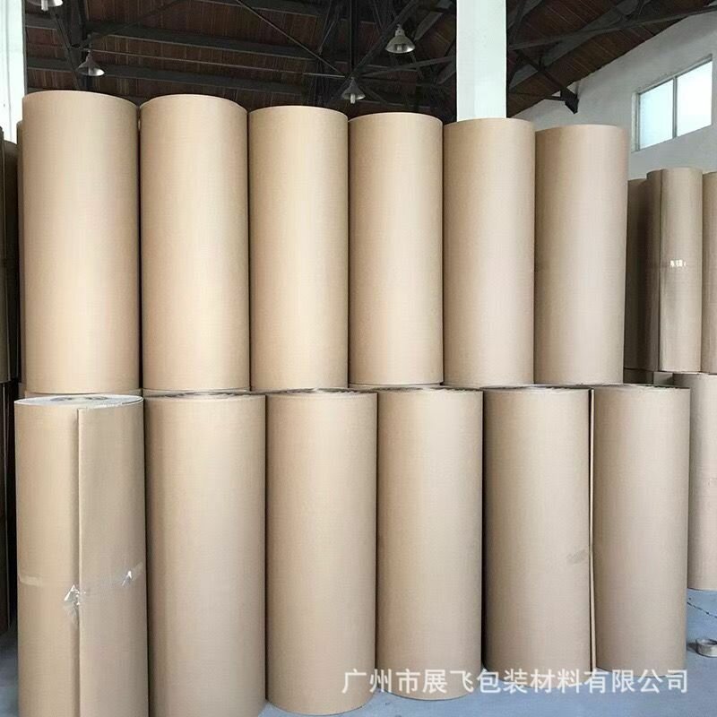 Сумасшедший двухслойный гофрированный рулон бумаги 50m большого размера, упаковочная бумага для мебели всего дома, двухслойный гофрированный картон, печатная бумага
