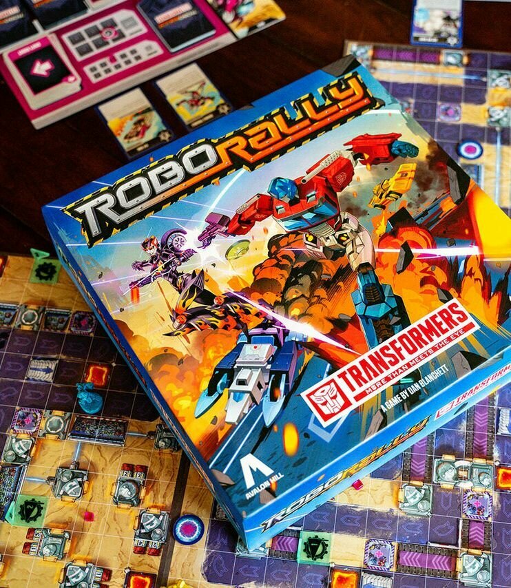 Настольная игра Robo Rally Transformers (Роборалли Трансформеры) — фото 1