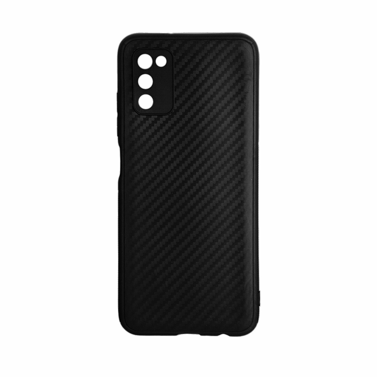 Чехол Samsung A03S карбон TPU