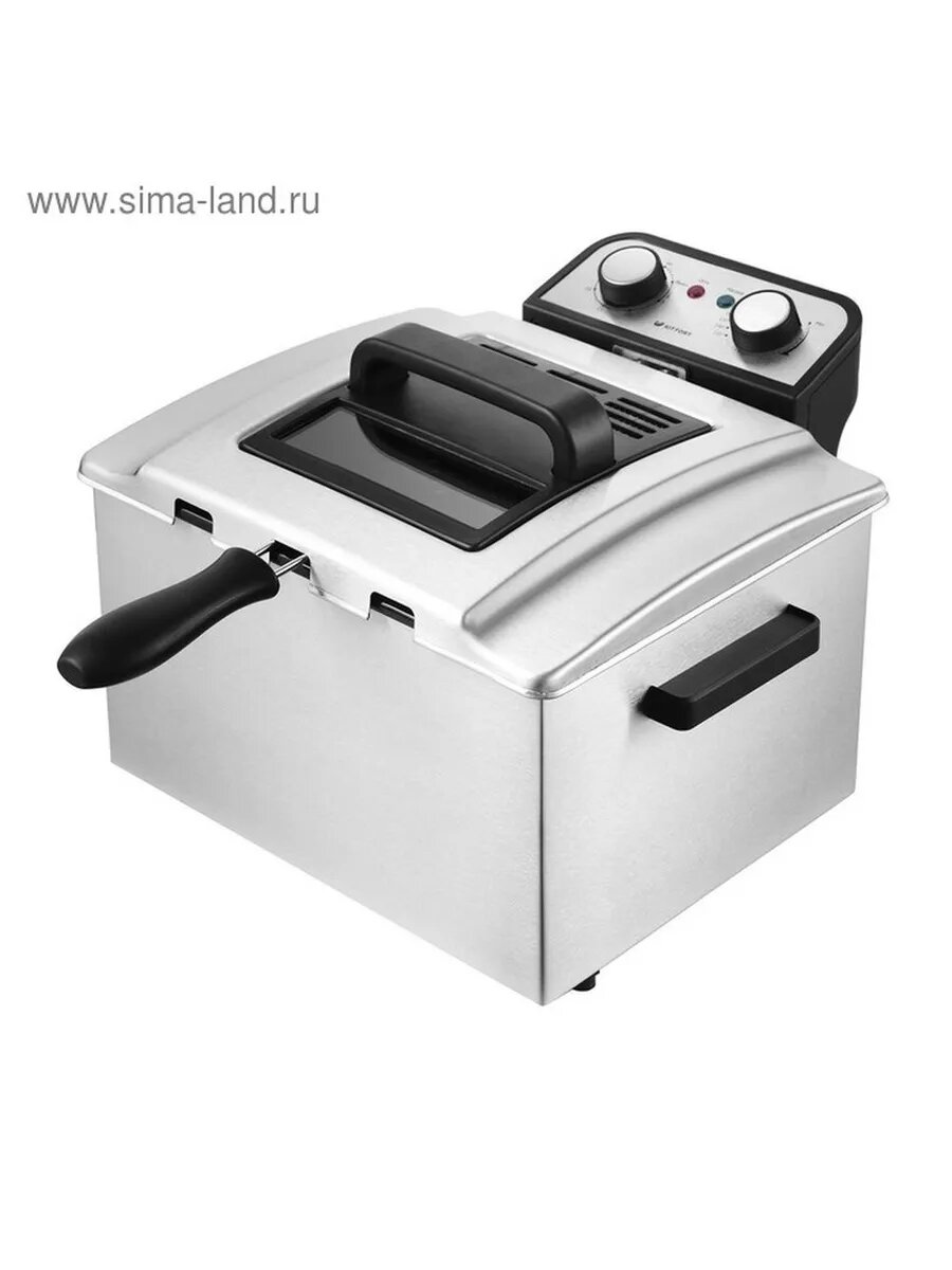 Современная бытовая фритюрница с большой емкостью