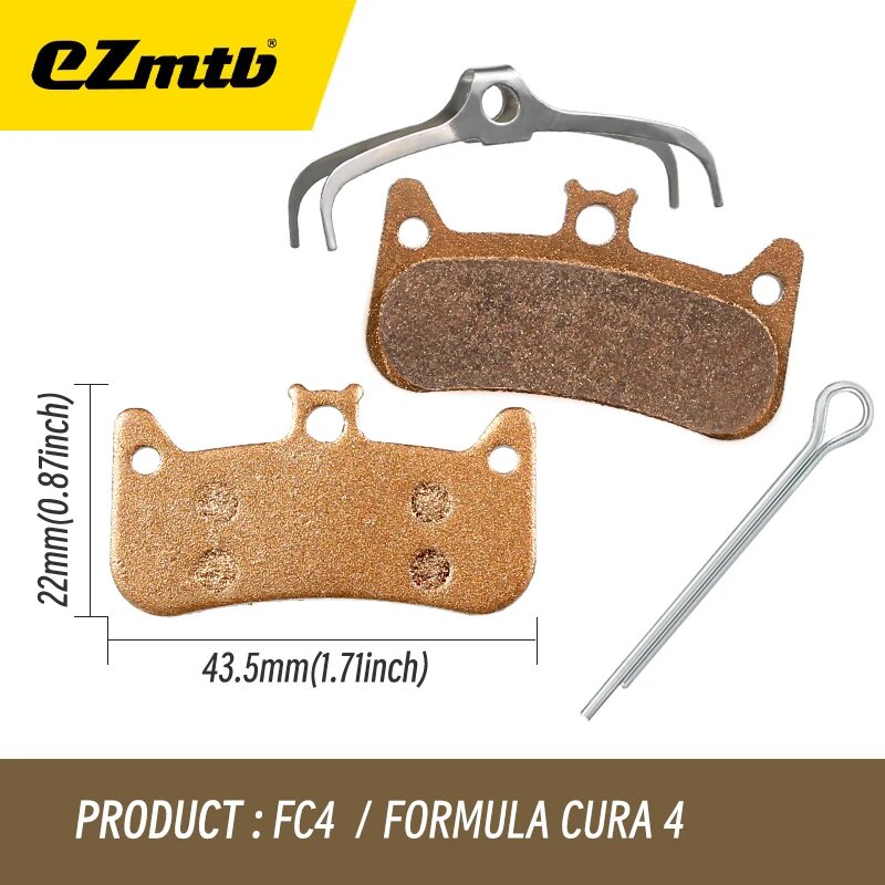 Тормозные колодки EZmtb BBP169 FORMULA Cura4