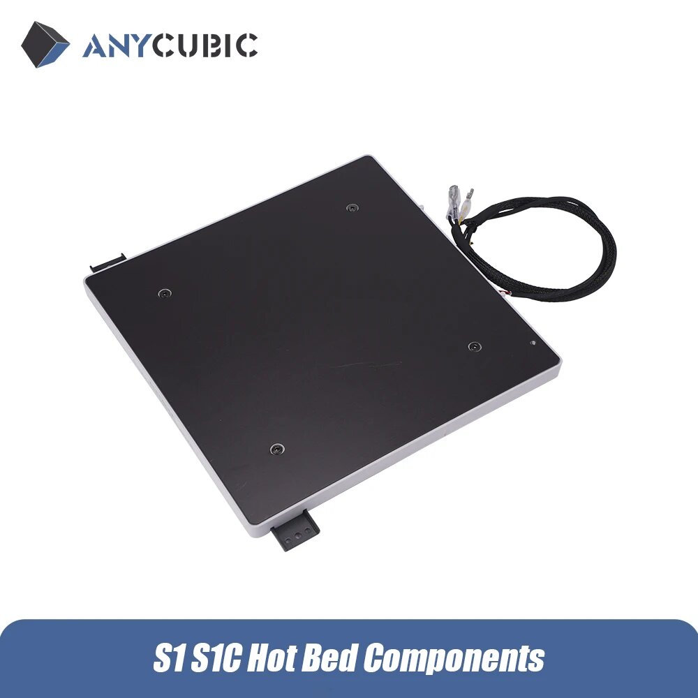 ANYCUBIC Kobra S1 Hotend Extruder 8-Color Filament Hub Черный, Hot Bed Components