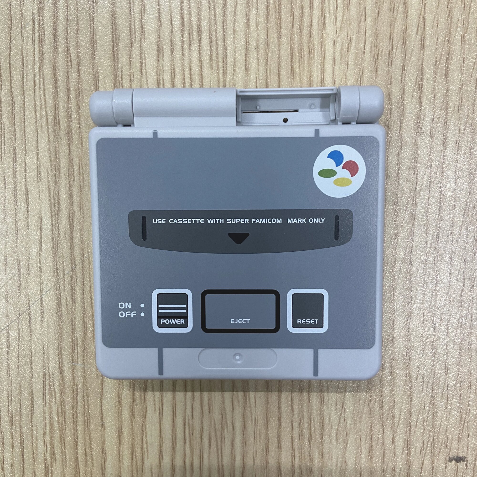 Ретро чехол для GBA SP Grey — фото 1
