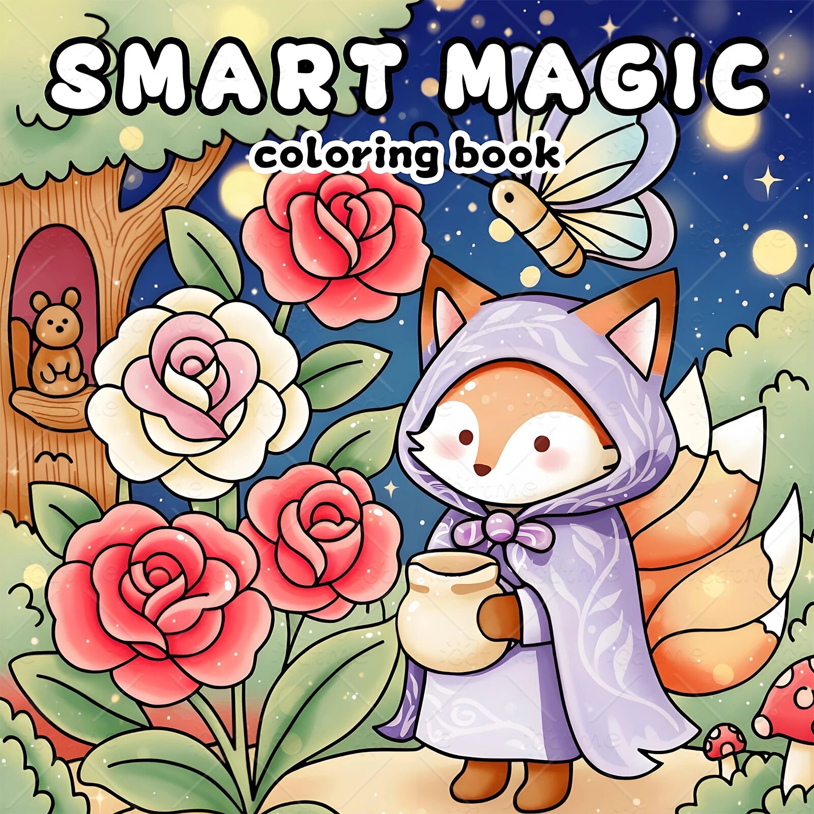 Раскраска для взрослых Magic Patterns