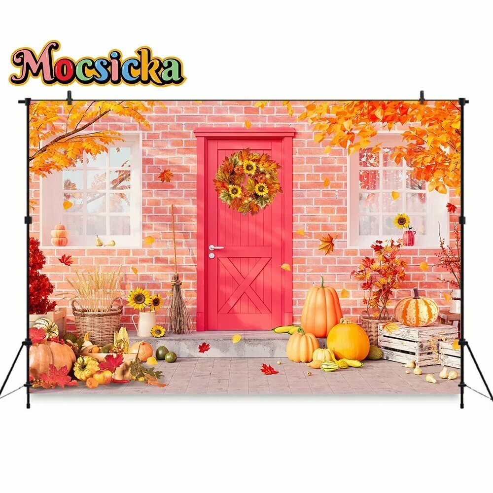 Фотофон Mocsicka Harvest Autumn для фотосессий новорожденных