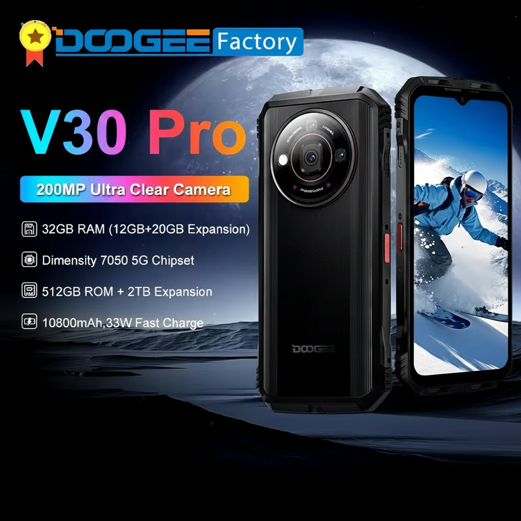 Смартфон Doogee V30 Pro, 32/512ГБ, global — фото 1