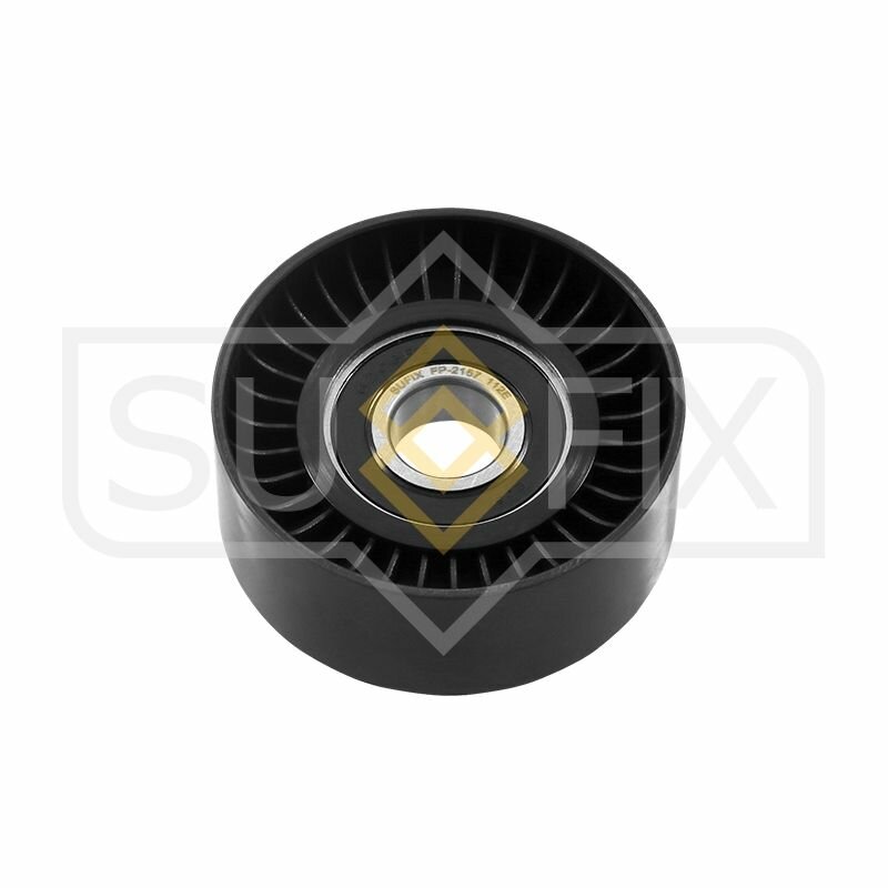 SUFIX Ролик натяжного механизма приводной MERCEDES-BENZ C200D-270D(W202/W203/W204) 98-07/ E200D-320D(W210/ W211) 98-08/ G270D(W463) 01>/ ML270D(W163) 99-05/ S320D(W220) 99-05/ Sprinter 2.1D-2.7D 00>