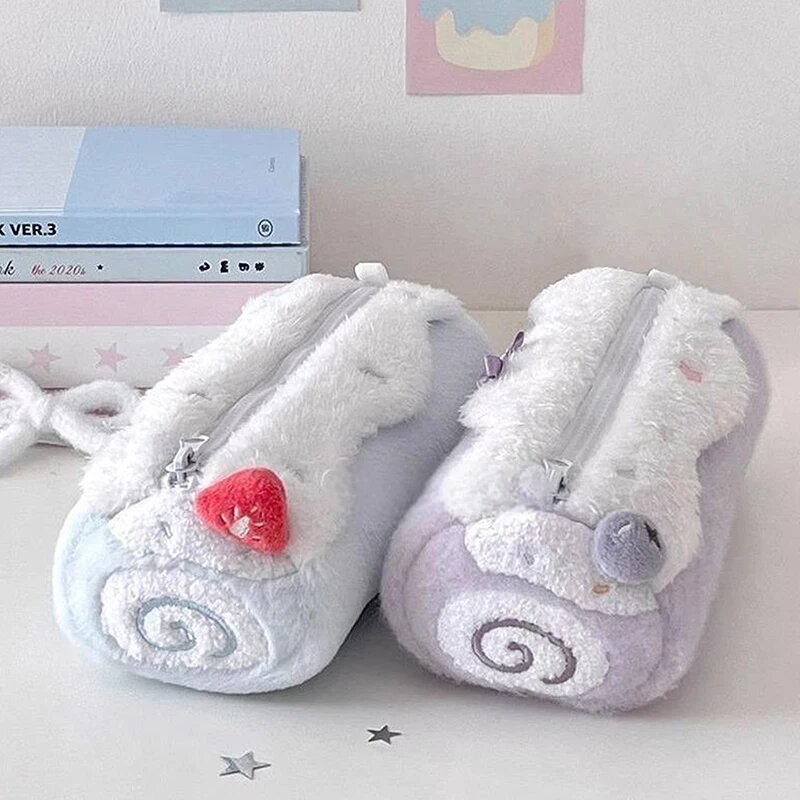 Plush Pencil Case ouhoe Розовый, Pink — фото 1