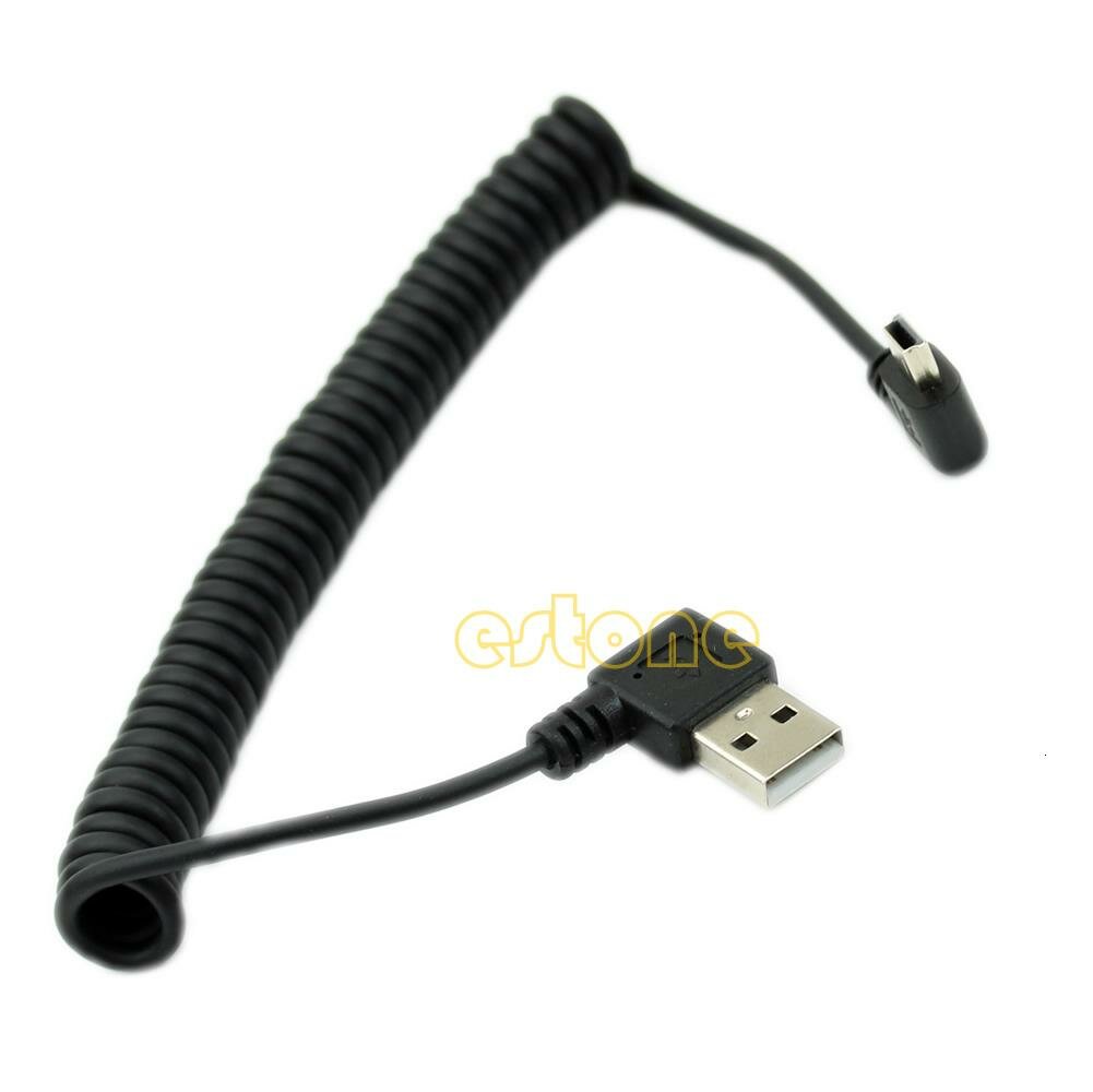 USB-адаптер A-мужской — Mini-USB 5-контактный, угловой