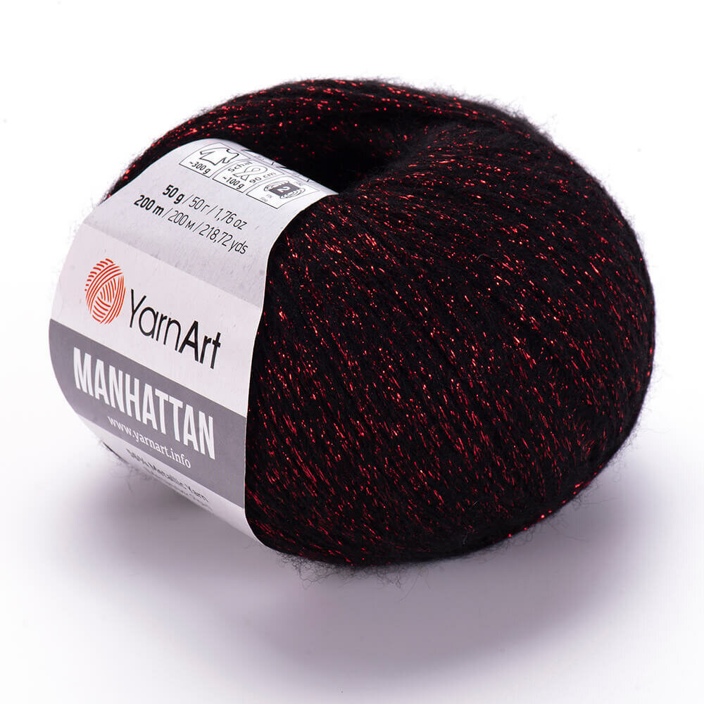 Пряжа YarnArt Manhattan 904 (5 мотков, 50г/200м) бордо