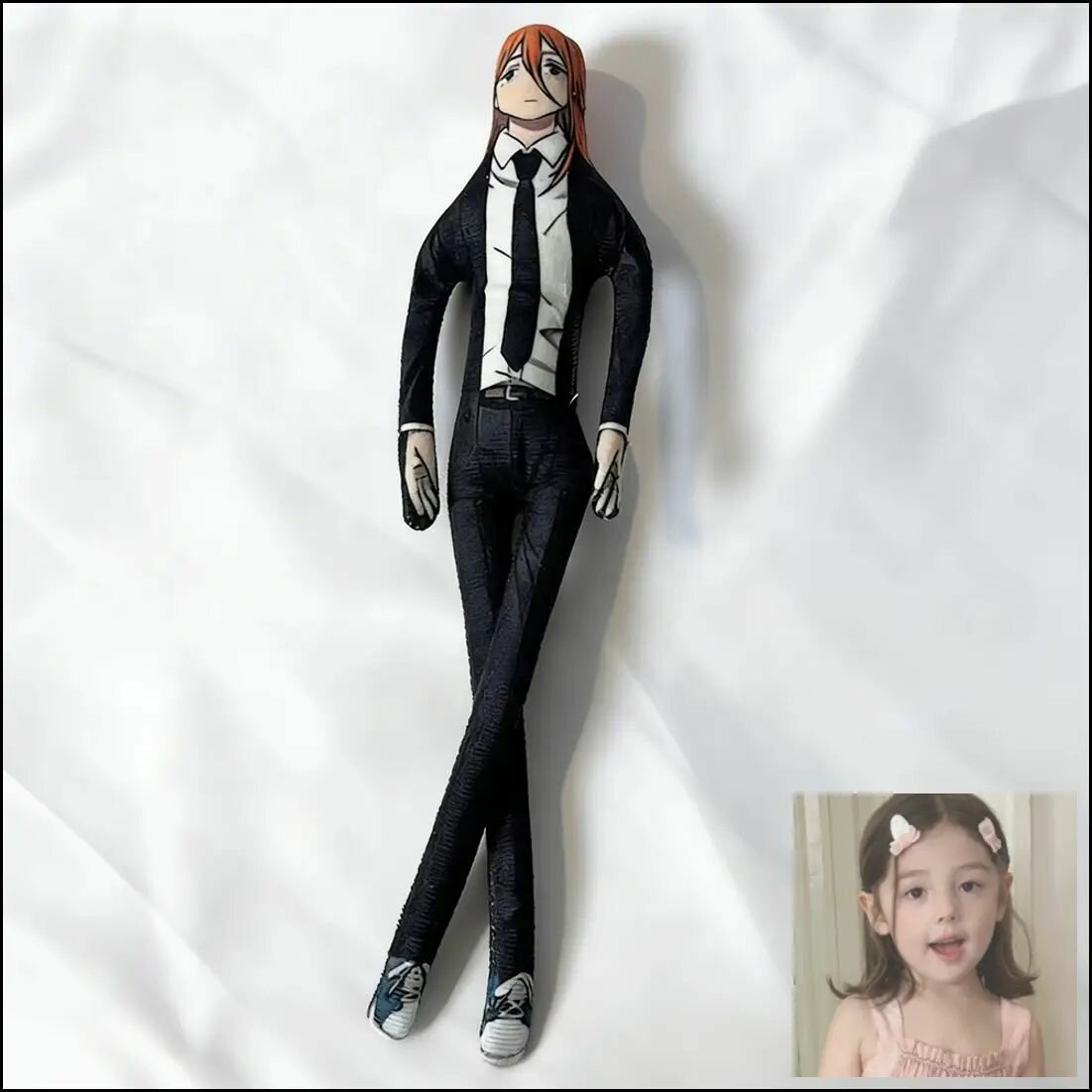 Плюш Демон-бензопила/Chainsaw Man Angel Demon Anime plush toy 28cm