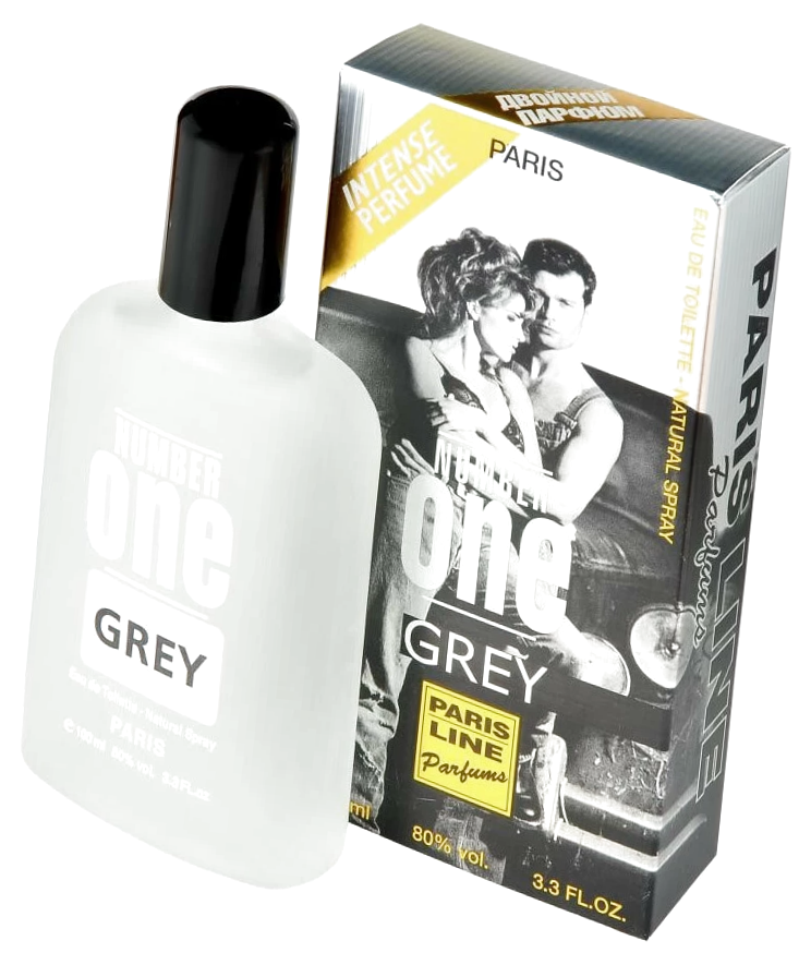 Paris Line Parfums Number One Grey 100 мл мужской аромат / Пари Лайн Парфамс Намбер Ван Грей