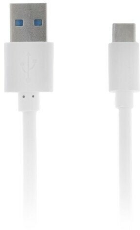 Кабель LuazON, Type-C - USB, 1 А, 1 м, белый