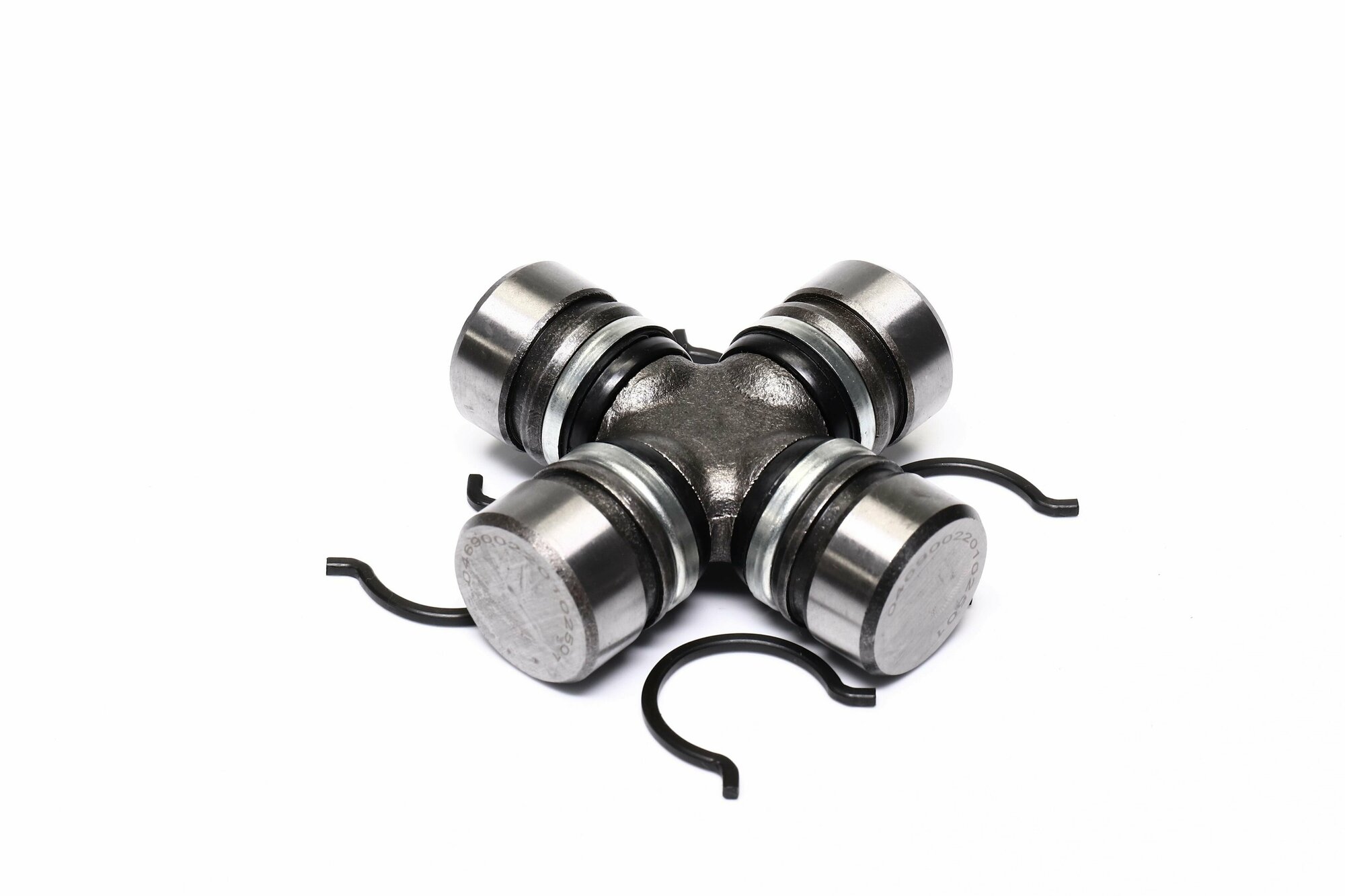 Крестовина Газель, Волга, УАЗ без масленки, со стопорными кольцами (усиленная) "АДС", 469-2201025-04