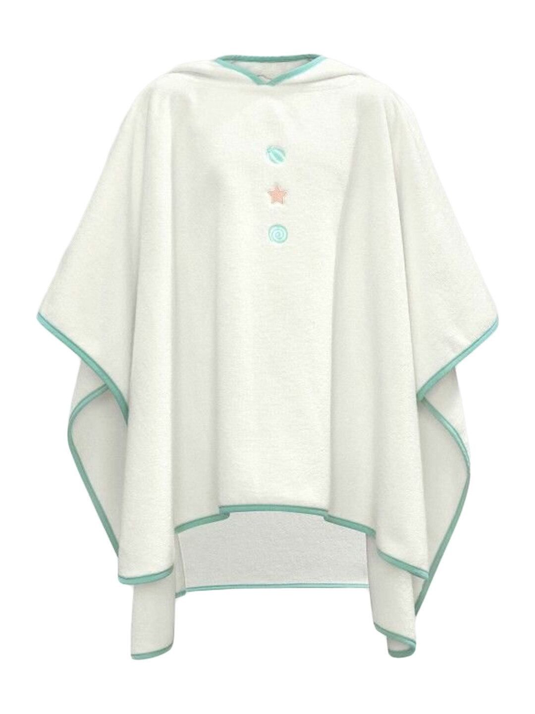 Циркус бел Пончо с капюшоном 70х100, 1 пр, 100% микрокоттон, 350 г/м2