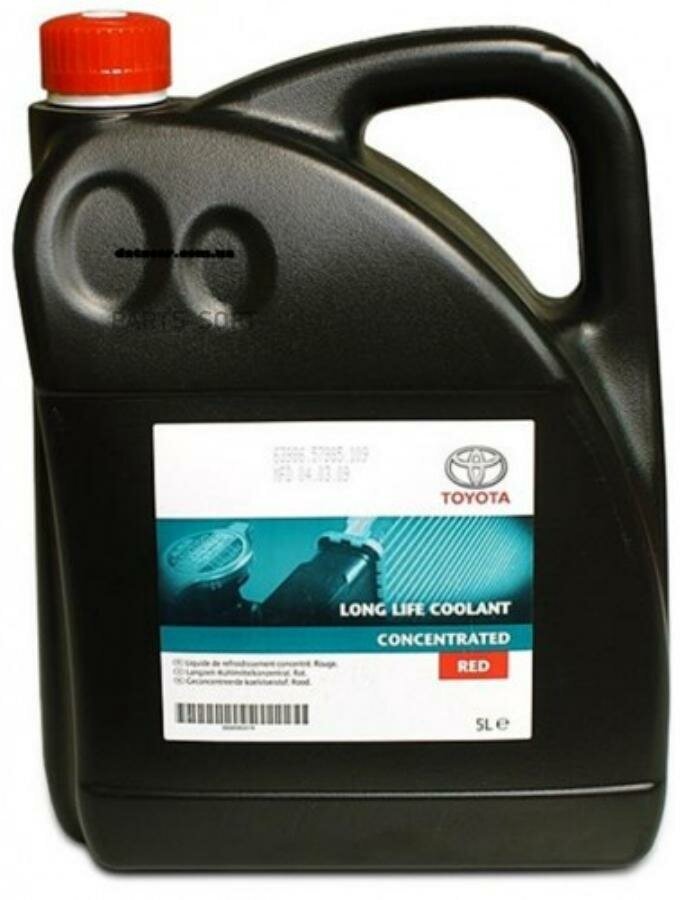 TOYOTA-LEXUS 0888980014 Антифриз красный Long Life G12 концентрат 5л TOYOTALEXUS