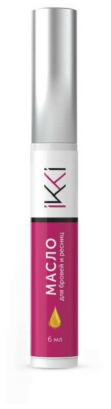 Масло для бровей и ресниц IKKI HOME, 6 мл