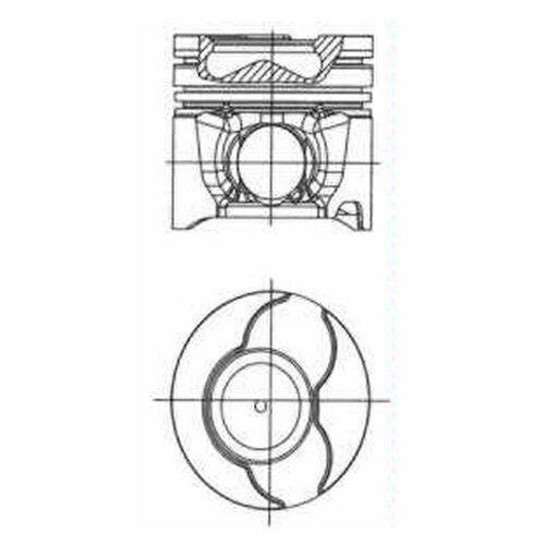 Поршень Двигателя P206-307-1.4 Hdi-fusion 1.4 Tdci Dw4 (73.70 Cap) 0.50 Yenmak 3103460050