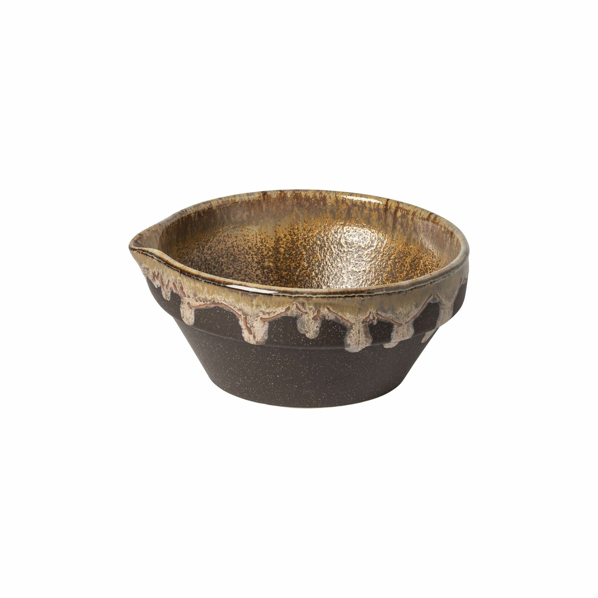 Миска для смешивания CASAFINA by COSTA NOVA Poterie, 870 мл, 26 см, керамическая, цвет коричневый