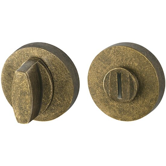 Ручка поворотная Armadillo BK6. R. URB52 (WC-BOLT BK6/URB) OB-13 античная бронза