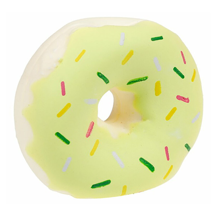 1Toy Игрушка-жмяка Крутой замес Пончик 8 см салатовый Т24577 с 3 лет