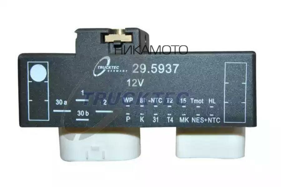 TRUCKTEC 07.42.090 Блок управления, эл. вентилятор (охлаждение дви.