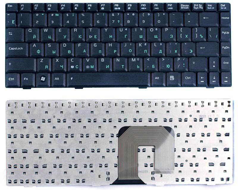 Клавиатура для Asus 0KN0-881UK01. Черная, без рамки