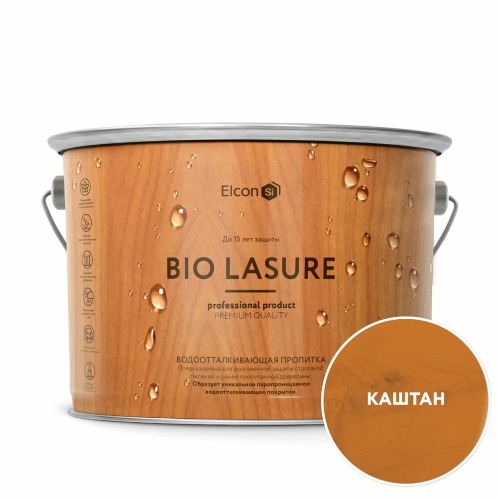 Водоотталкивающая пропитка для дерева Elcon Bio Lasure