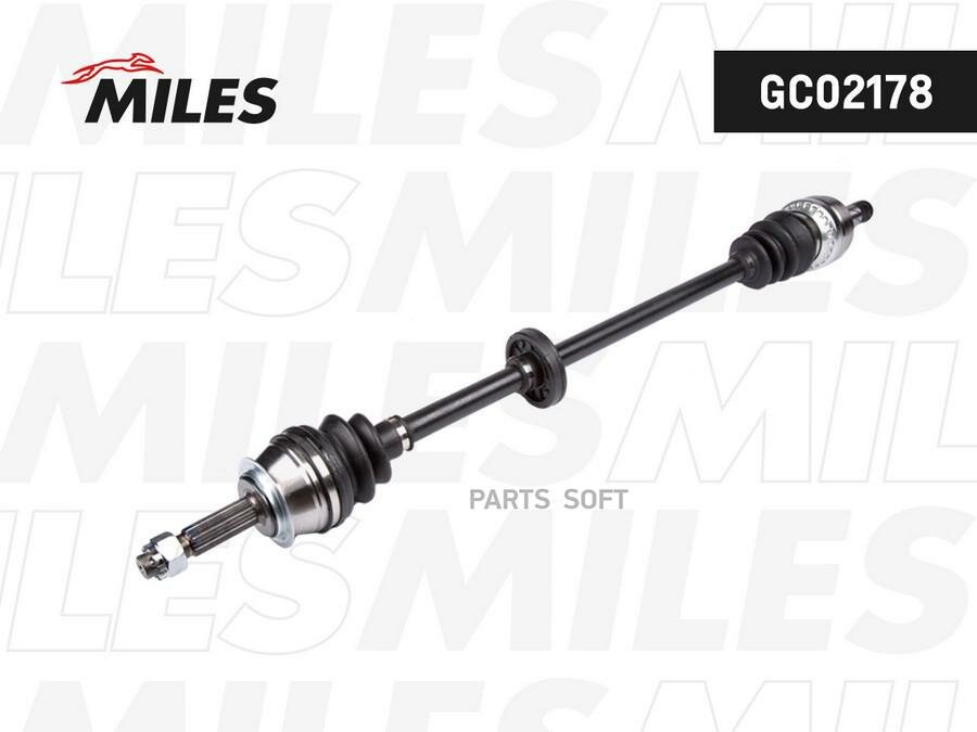 GC02178 MILES Привод в сборе CHEVROLET LANOS/NEXIA прав. SOHC