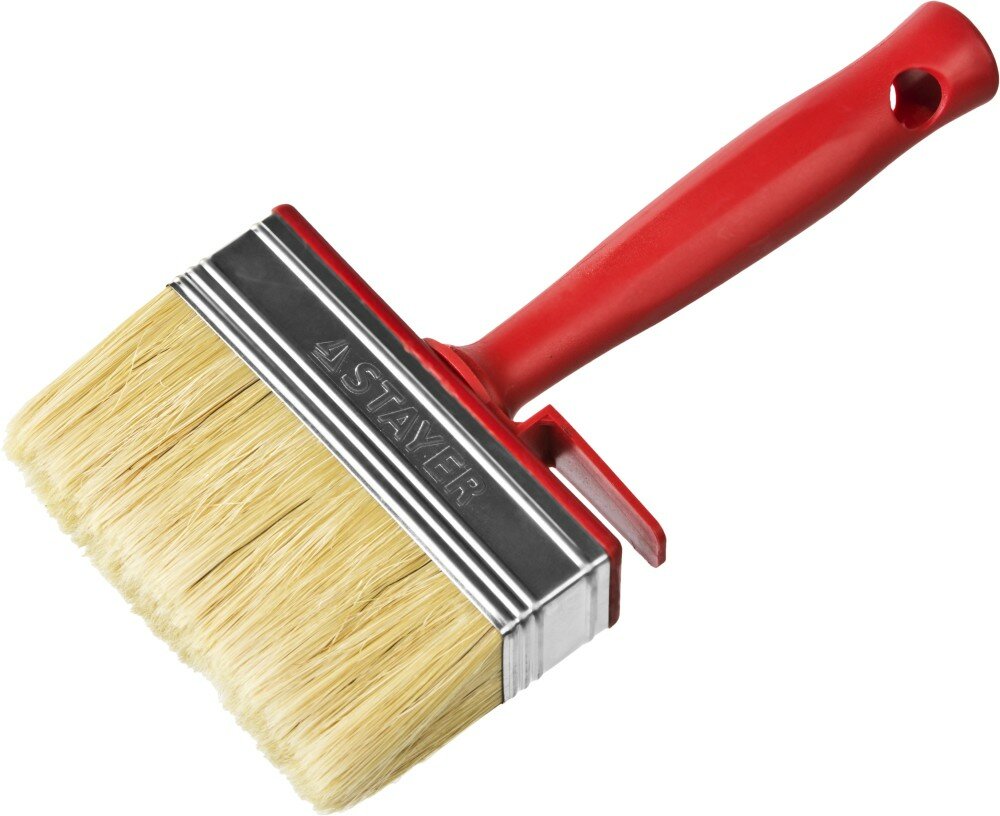 Макловица STAYER UNIVERSAL, 3 шт х 10 см, светлая щетина, пластмассовый корпус, все виды ЛКМ 01824-10