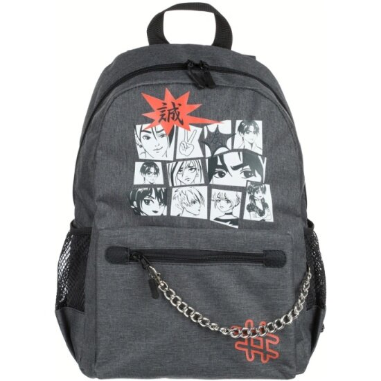 Рюкзак Комус Класс (№1 School) Аниме Комикс черный