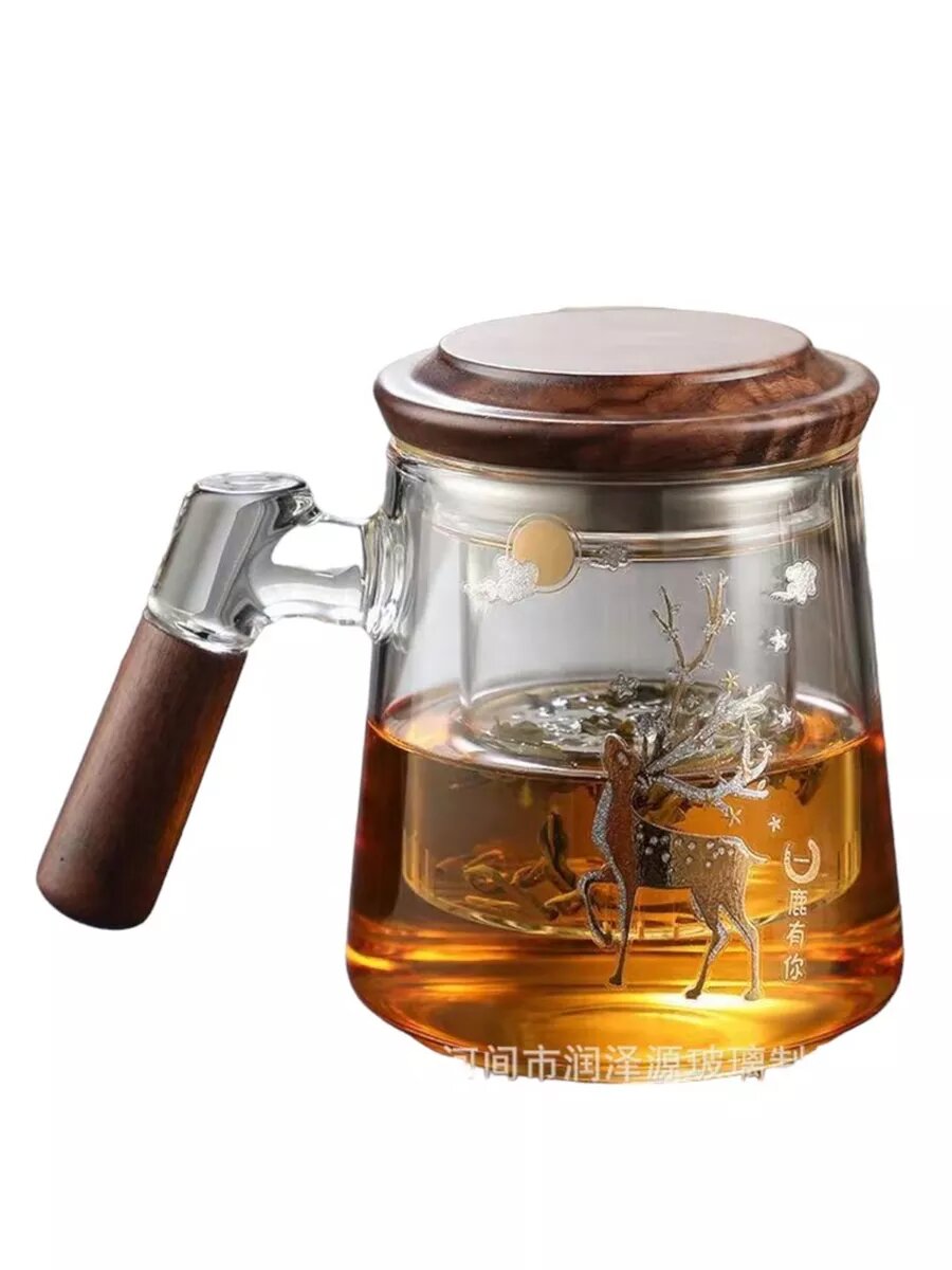 Кружечка с ситечком 550 мл