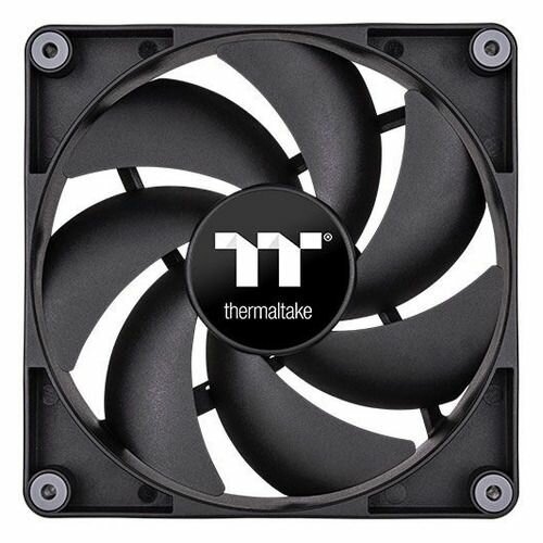 Вентилятор Thermaltake CT120 120х120x25 черный 4-pin (упак:2шт) (CL-F147-PL12BL-A) Ret