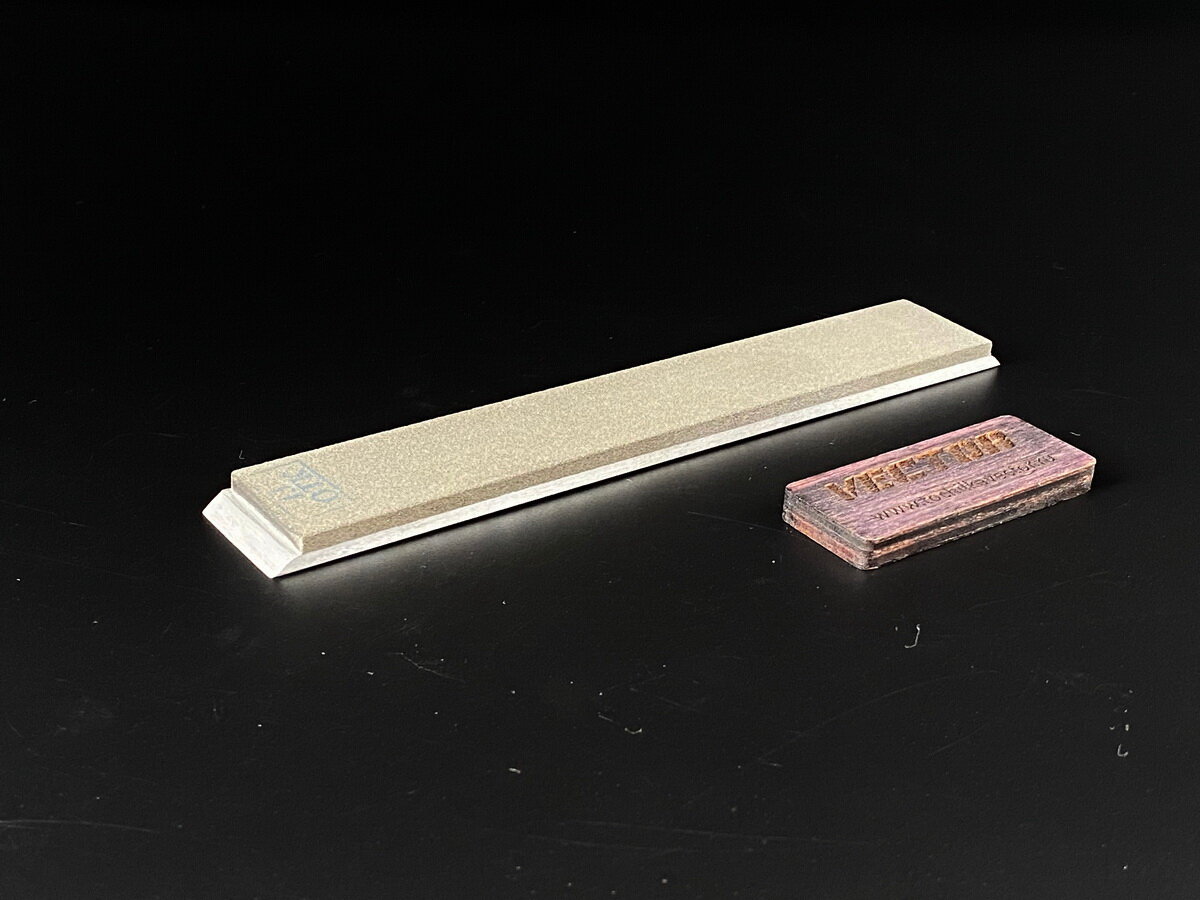 Алмазный брусок VID 28/20 (500grit) на бланке, С50% для заточки ножей и ножниц. Точильный камень