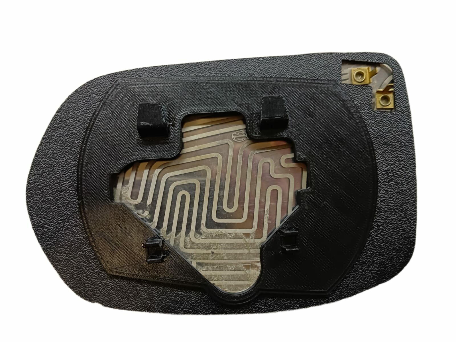 Зеркальный элемент правый с обогревом для Honda CR-V III(3) (USA) поколение и его рестайлинг (RE, RE5) 2006-2012 года выпуска