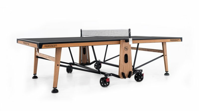 RASSON Теннисный стол для помещений "RASSON PREMIUM T01 Indoor" натуральный дуб с сеткой