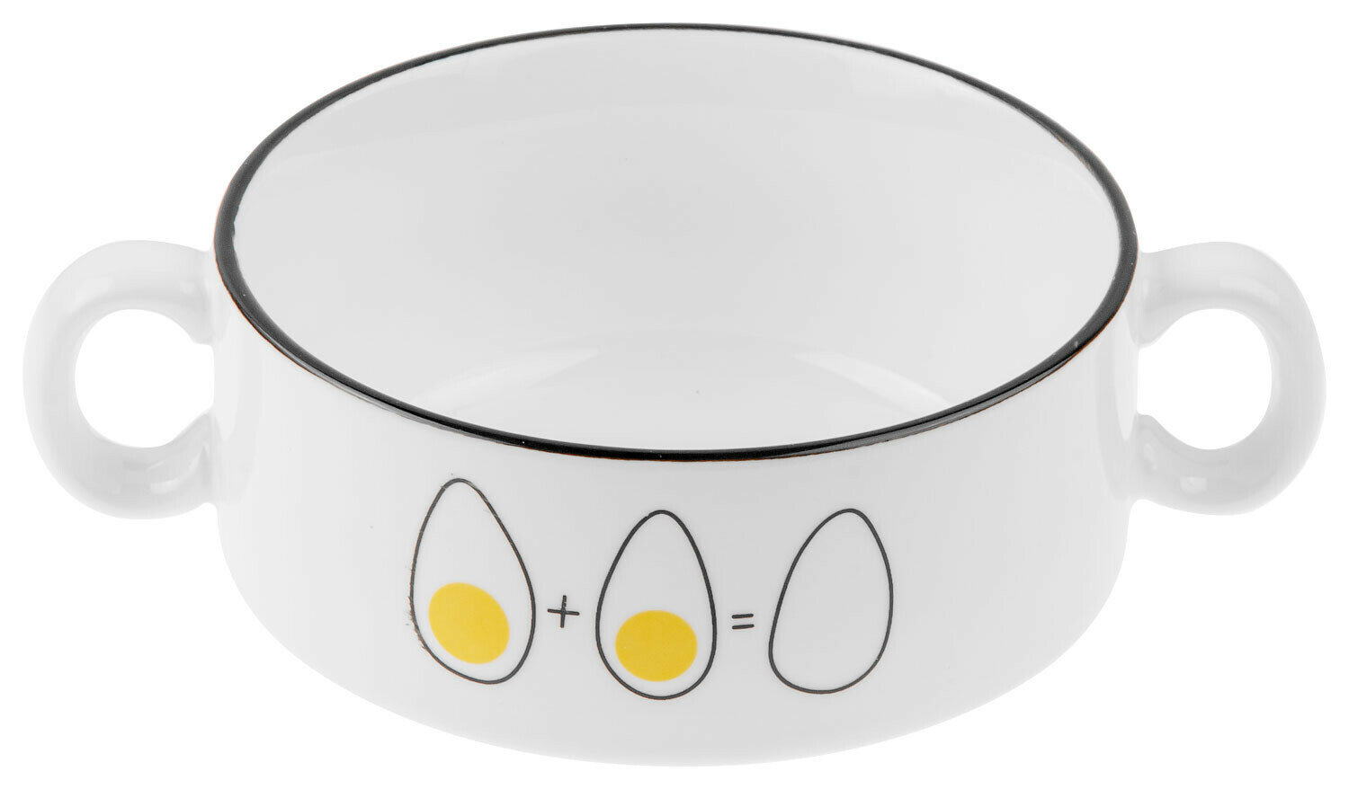 Супница керамическая, 300 мл, EGG, PERFECTO LINEA