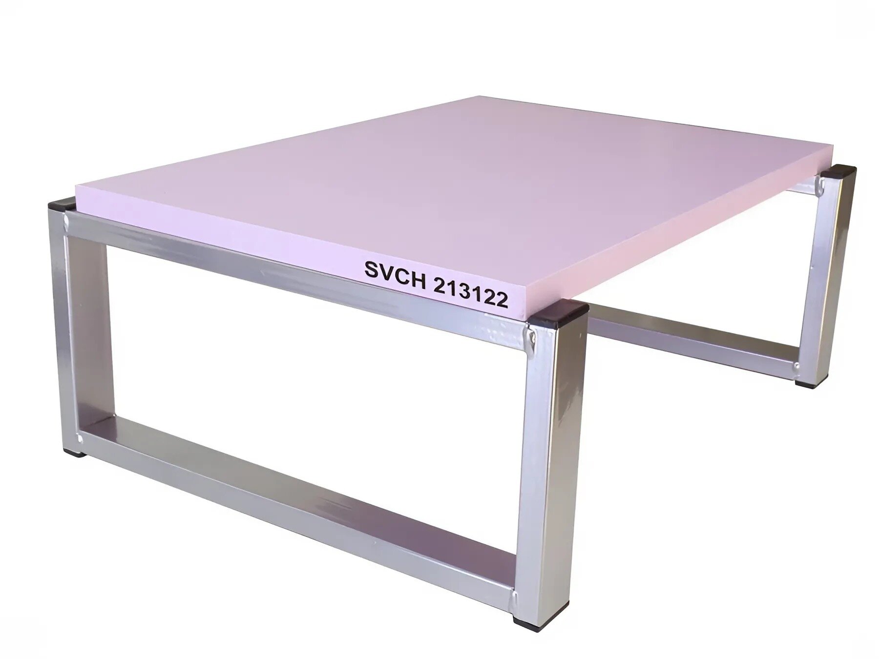 Полка для микроволновки GARROSS "SIBERIA 213122", размер 30х40 см, высота 17 см, каркас серебристый, цвет лаванда