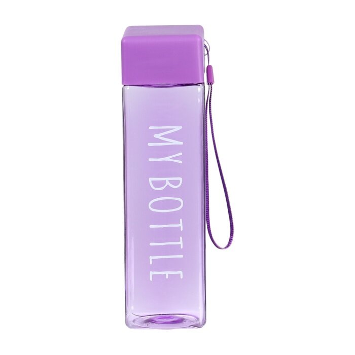 Бутылка для воды My bottle, 450 мл, 20×5.5 см, сиреневая