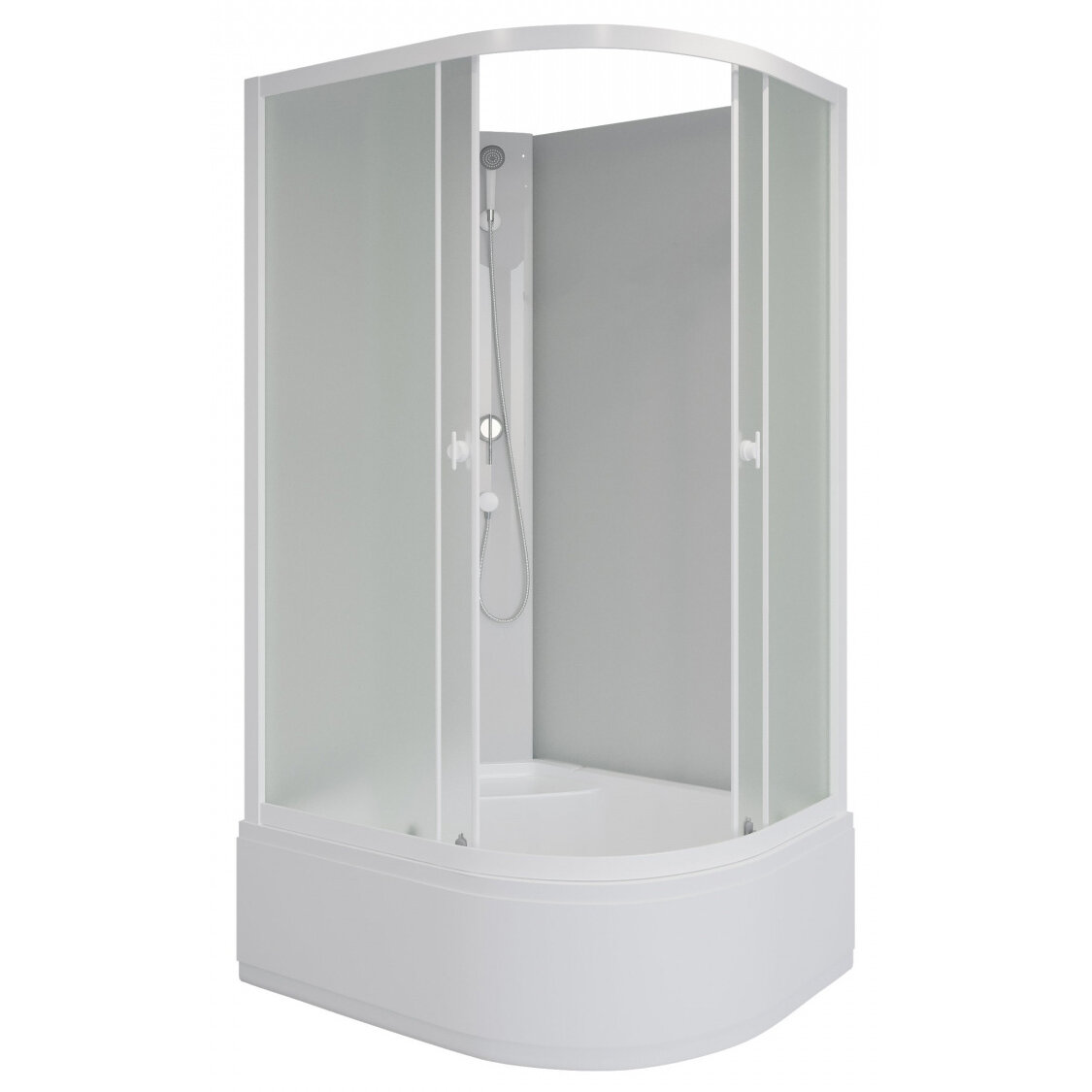 Душевая кабина Niagara Promo 80х110 P110/80/40L/MT/BK левая