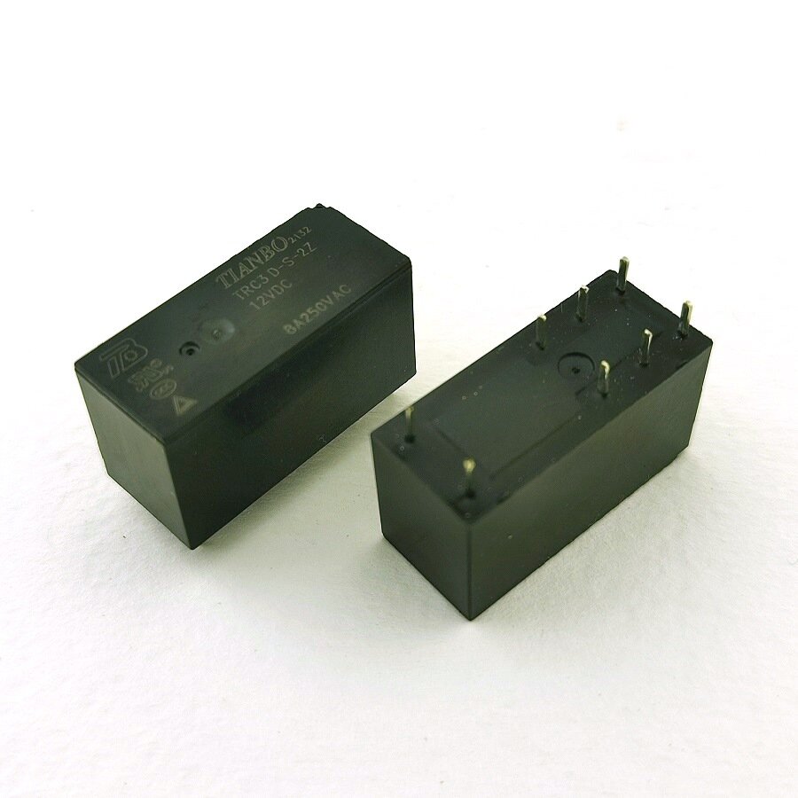 Реле NT75 2C S / TRC3 D-S-2Z 12V 1 штука