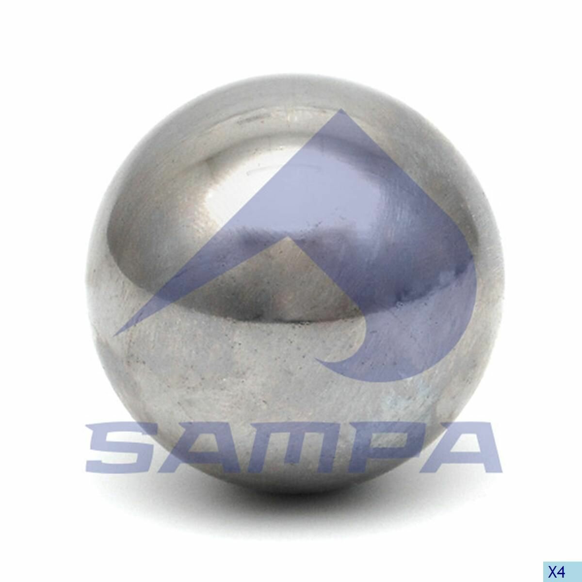 Шар тормозной колодки опорный SAF SKRS 9042 118.152 SAMPA