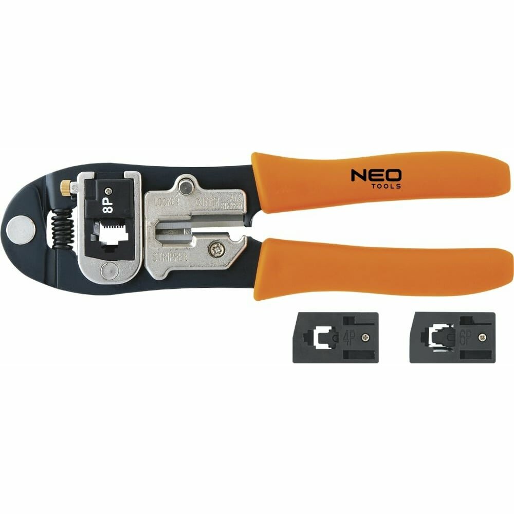 Кримпер универсальный NEO Tools , RJ45, RJ11/RJ12, RJ09 01-501