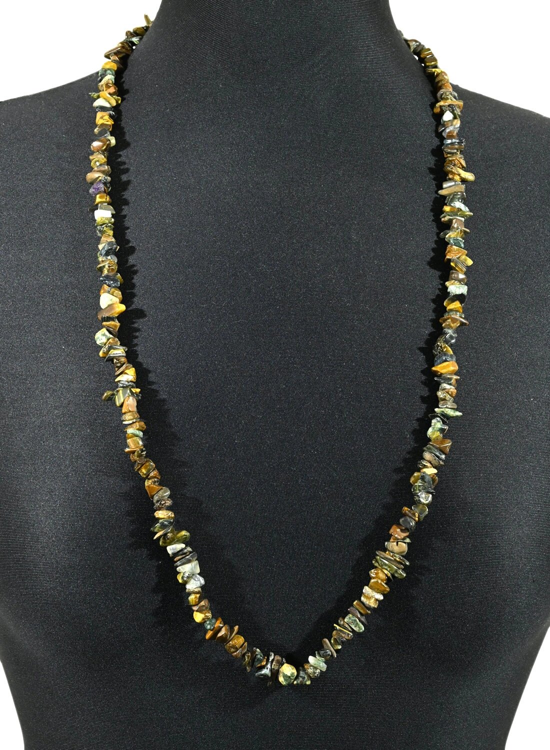 Бусы, тигровый глаз