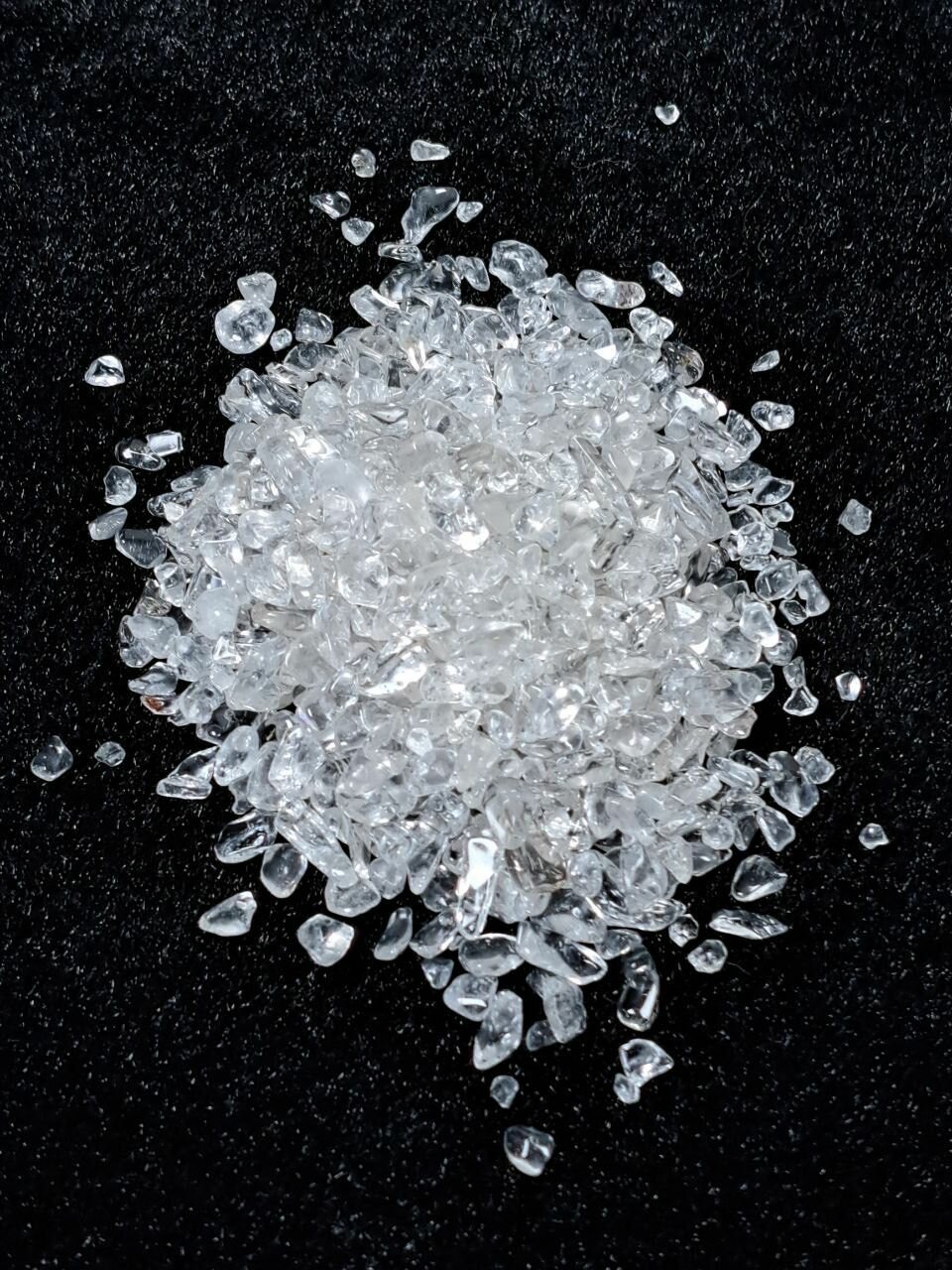 Декоративные камни горный хрусталь, натуральный камень, талисман, оберег, декор для дома, 3-5 мм