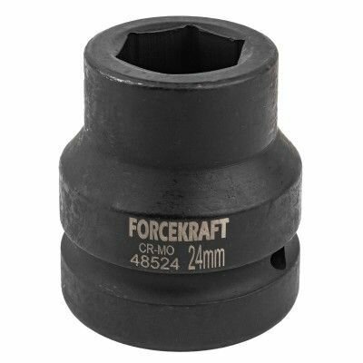 Головка ударная 1", 24мм (6-гранная) FORCEKRAFT